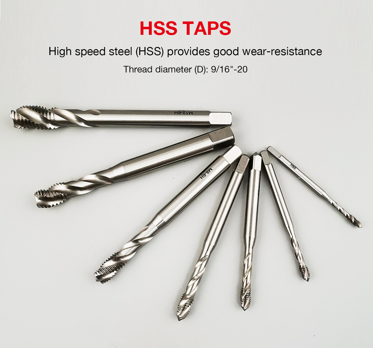 JIS Standard Bsw HSS Straight Flute Hand Tap from China manufacturer ...